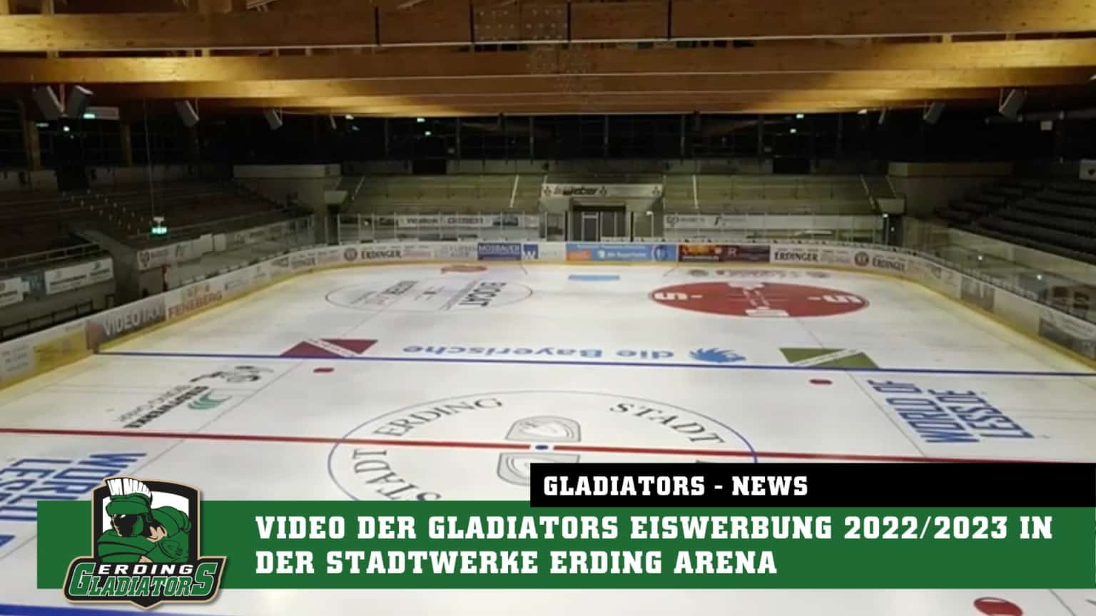 VIDEO DER GLADIATORS EISWERBUNG 2022/2023 IN DER STADTWERKE ERDING ...